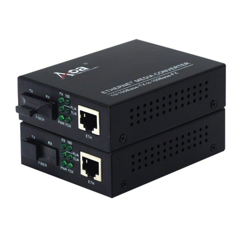 AOM-1100 100M Fast Ethernet Media Converter -AOA Tech