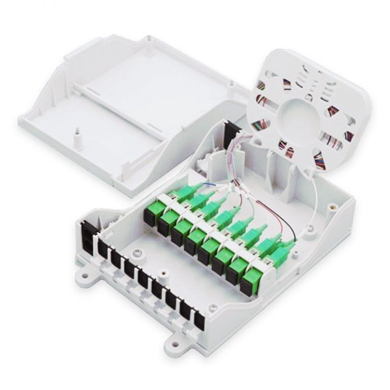 FDB-08R Fiber Riser Box 8 ports floor distribution-AOA Tech