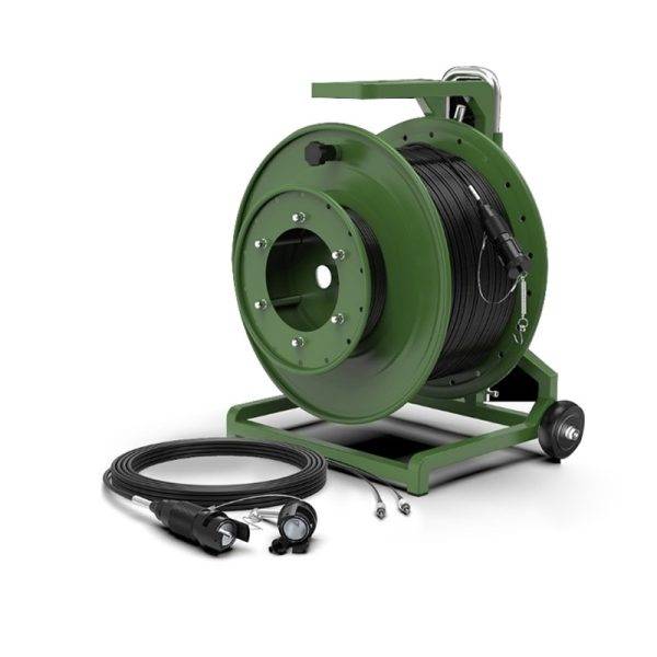 Portable Tactical Fiber Systems Cable Reel -AOA Tech