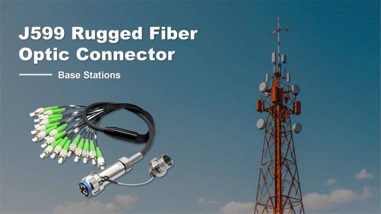 J599 outdoor ruggedized fiber optic connector -AOA Tech